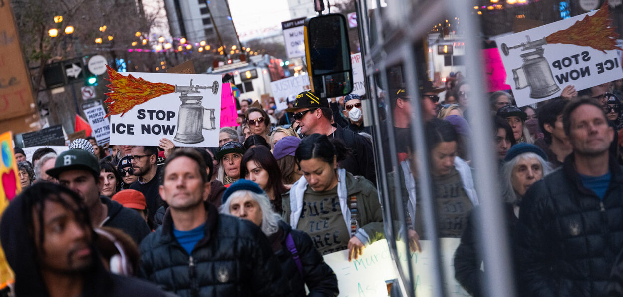 California Democrats urge government shutdown after federal agents kill ...